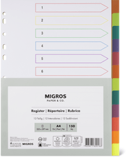Mappen, Ablagen & Verzeichnisse • Migros