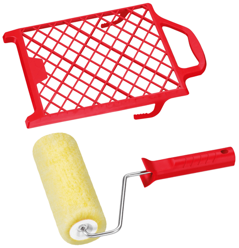 Color Expert Farbroller-Set, 2-tlg 18cm, für raue Untergründe Roller ...