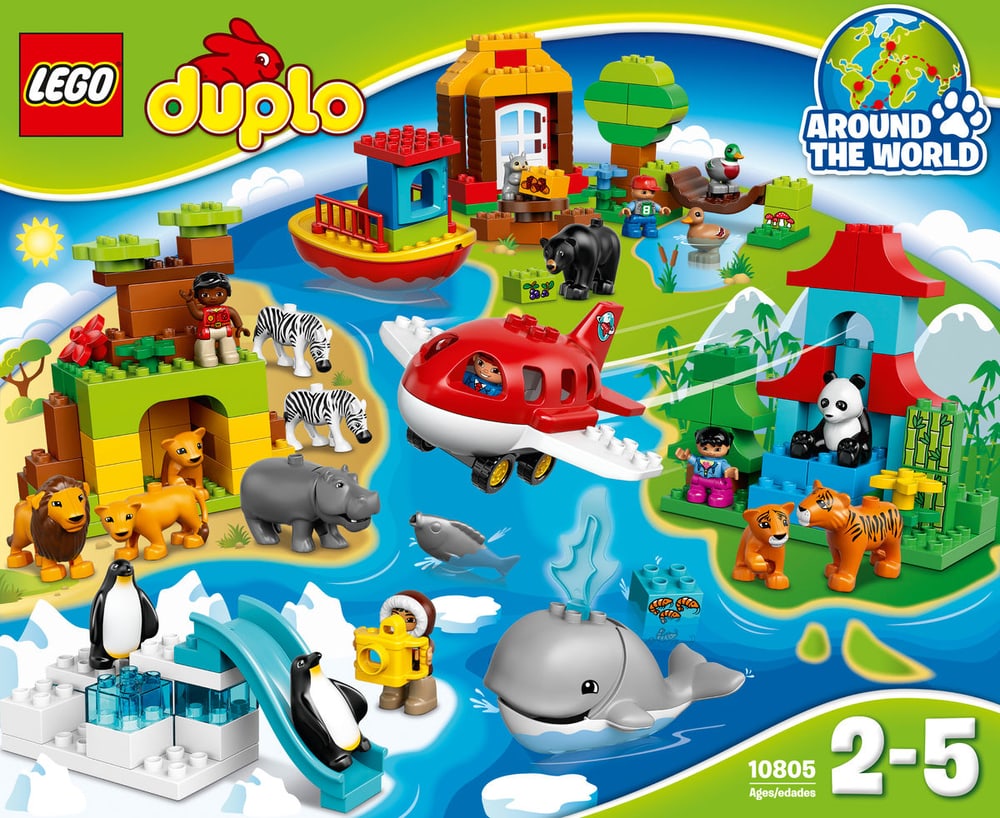 Pièces & accessoires pour LEGO® Duplo Le tour du monde 10805