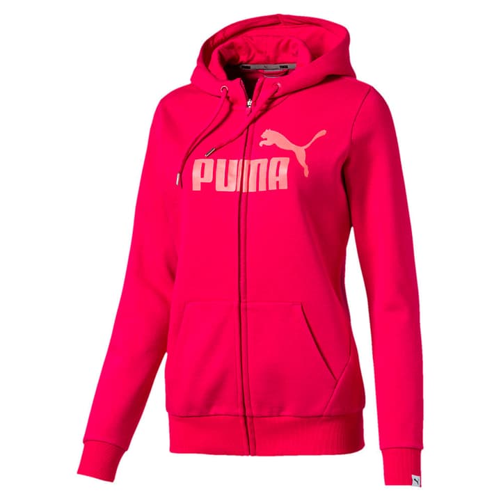 Angebot SportXX Puma ESS Logo FZ Hoody FL W Damen-Kapuzenjacke