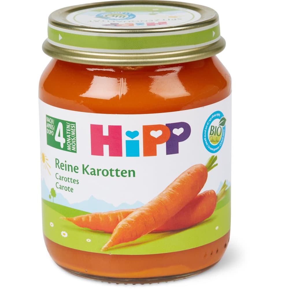 Buy HiPP · Carrot · vegetables - after 4 months • Migros