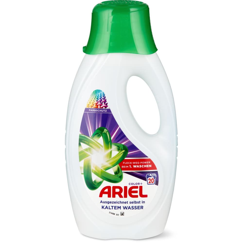 Ariel Color + · Liquid laundry detergent · 20 wash cycles • Migros