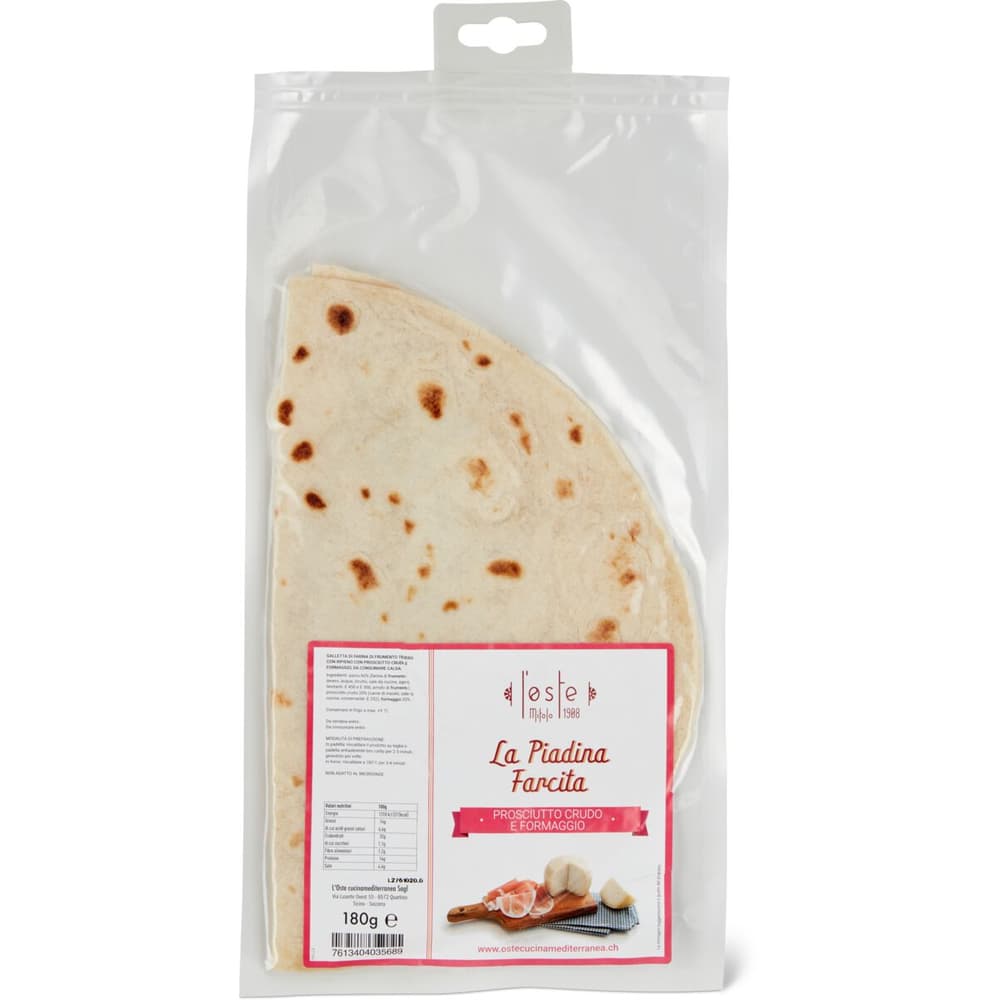 Piadina Crudo e Formaggio • Migros
