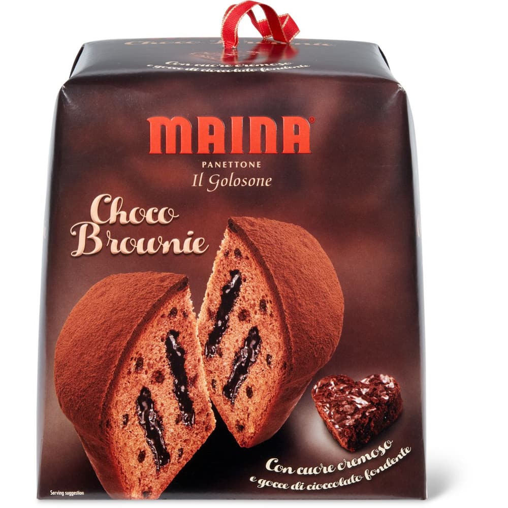Maina · Panettone · chocolate brownies • Migros Online