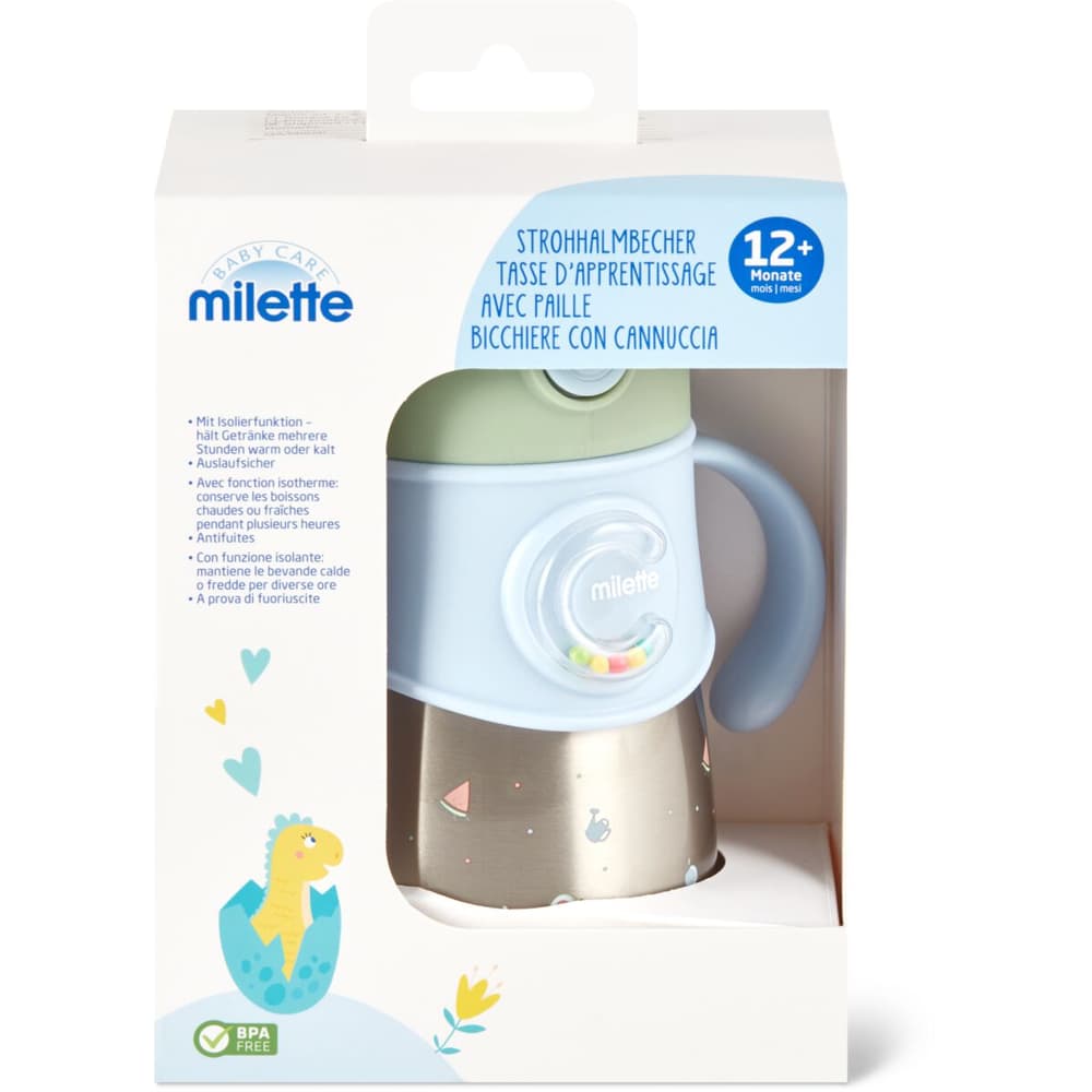 Milette · Milette isolierter Trinklernbecher 12+m • Migros