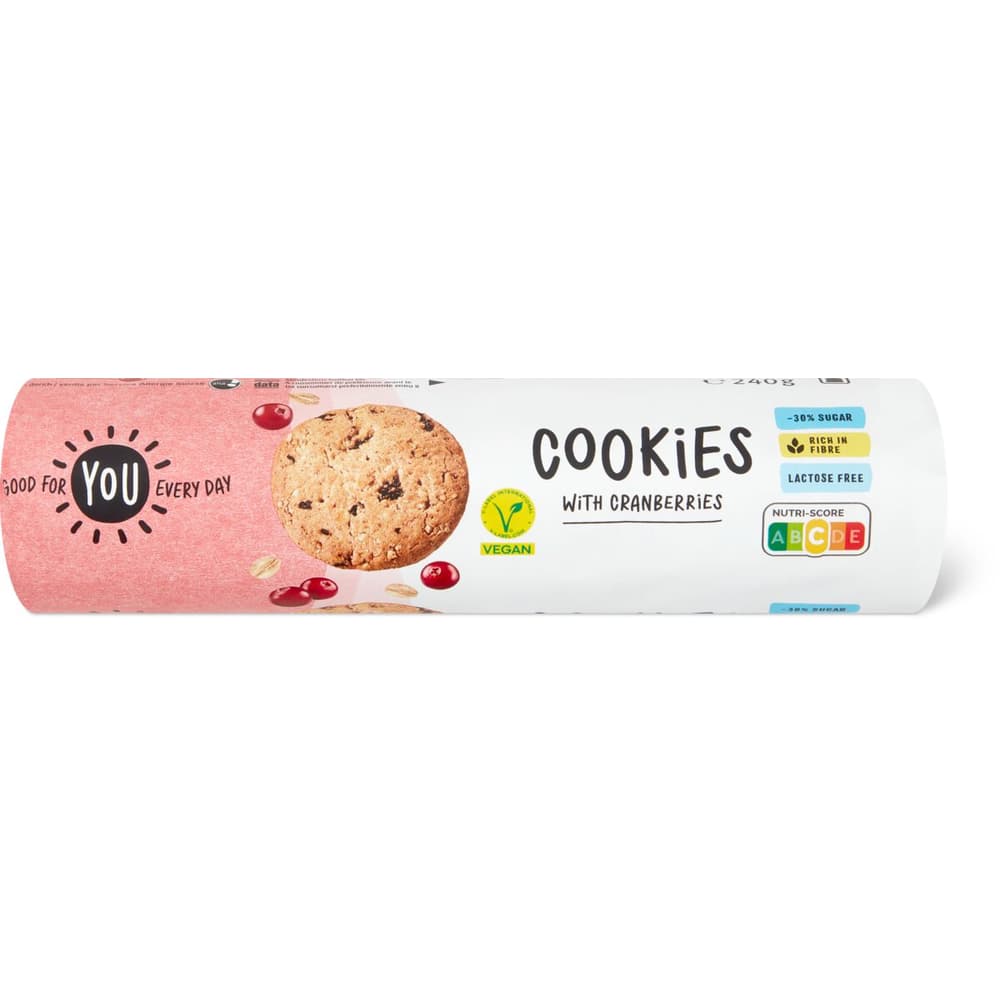 You · Cookies · cranberry • Migros