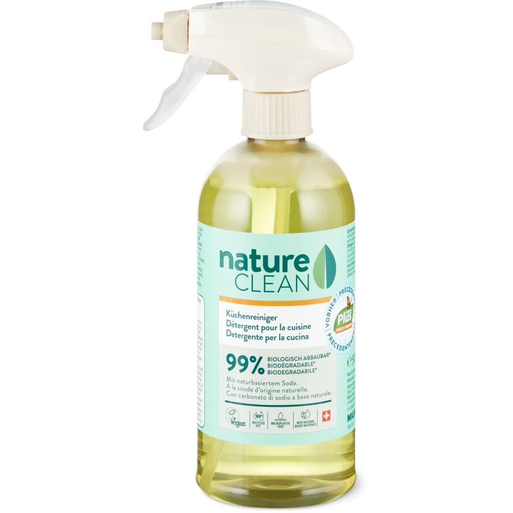 Nature Clean · Kitchen cleaner spray • Migros