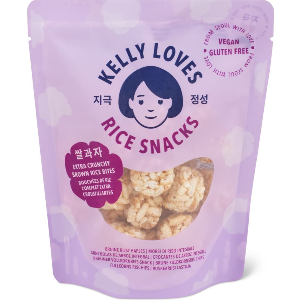 Kelly Loves · Koreanische Vollreis-Snack • Migros