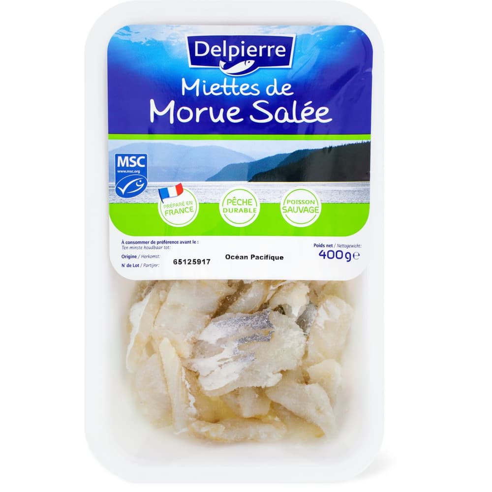 MSC Miettes morue salée • Migros