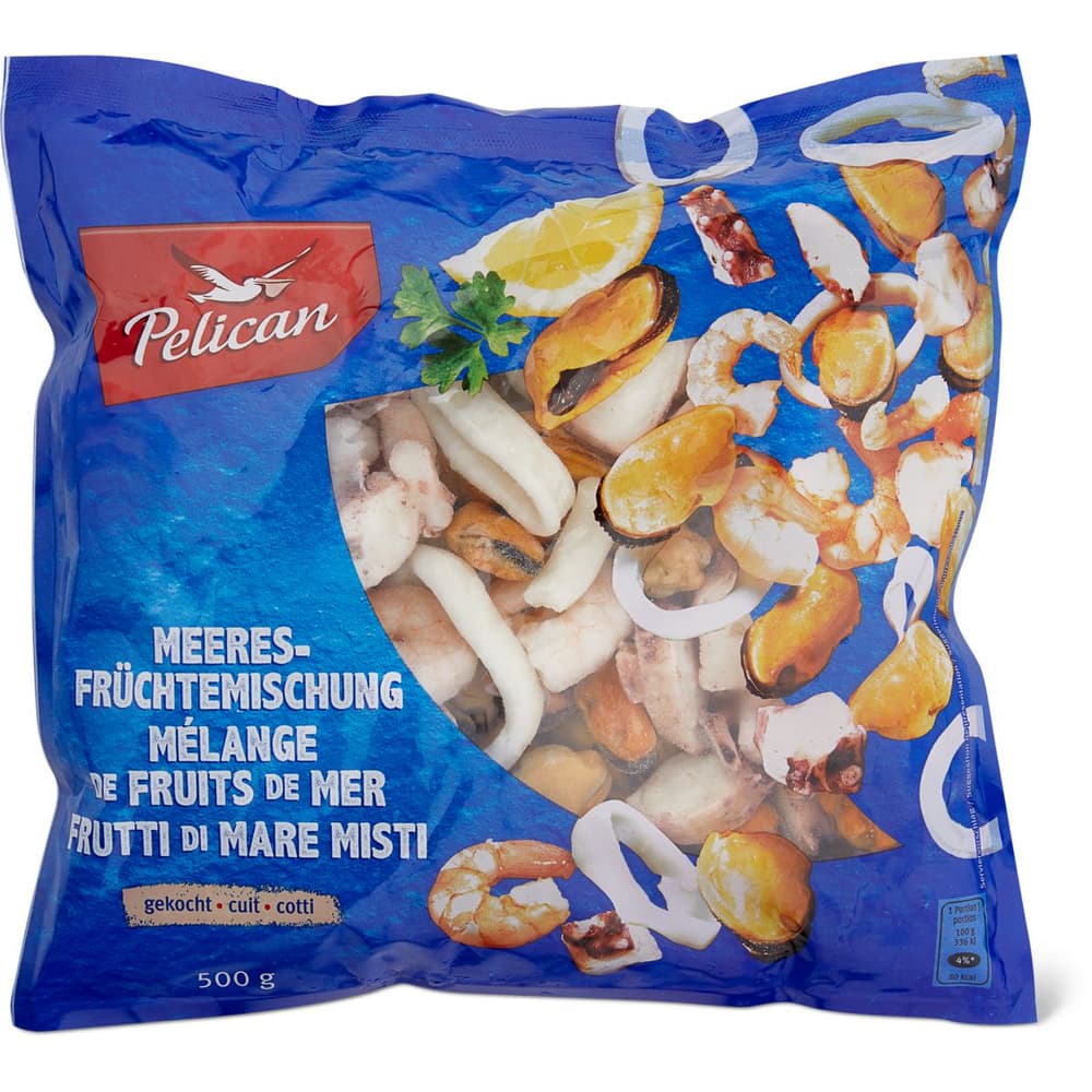 Buy Pelican · Seafood mix · cooked • Migros