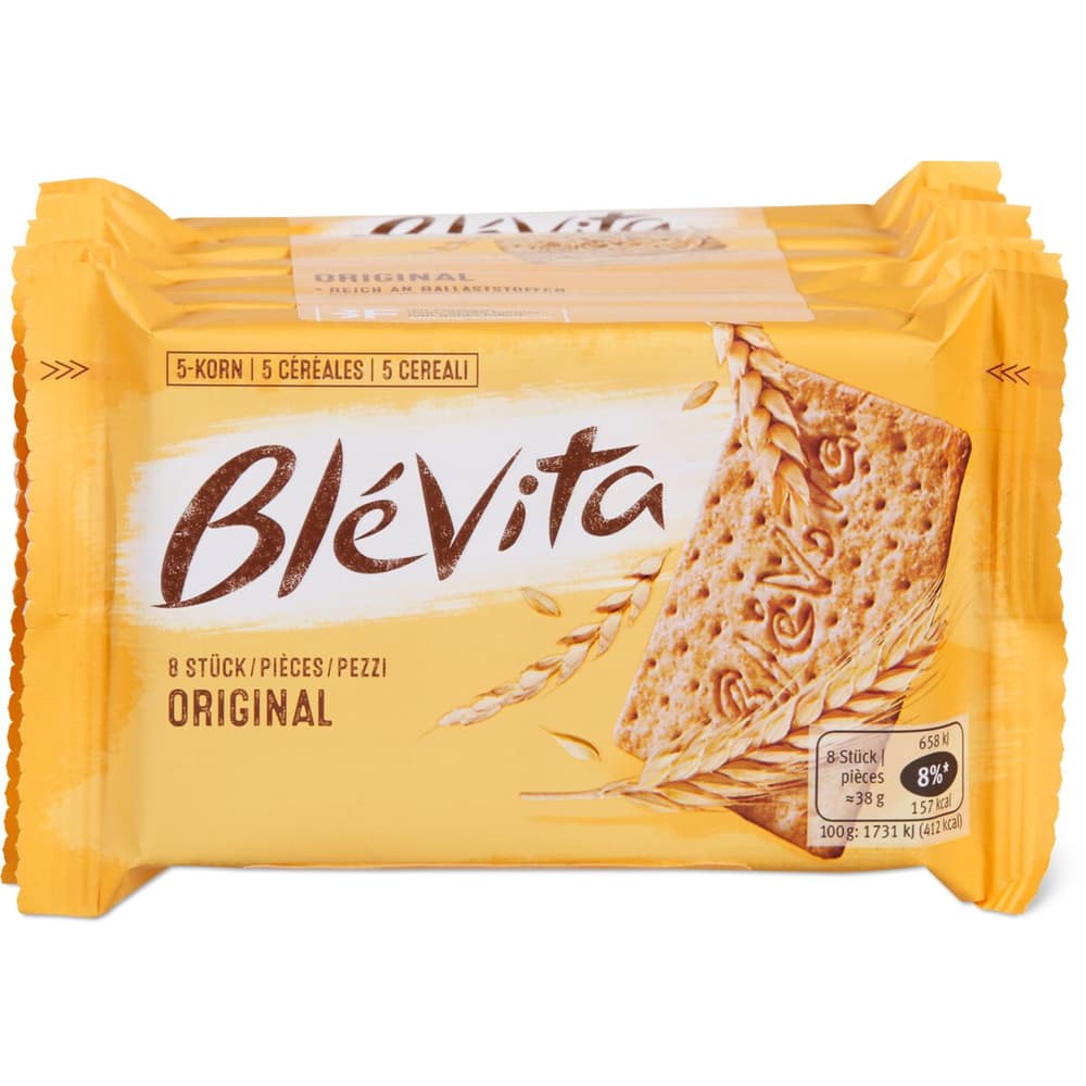 Blévita · 5-grain biscuits · 5-grain biscuits • Migros