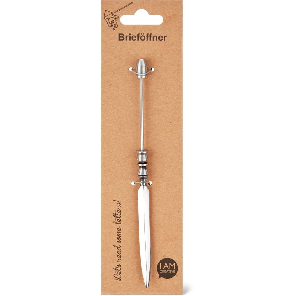 I AM CREATIVE · Letter opener • Migros