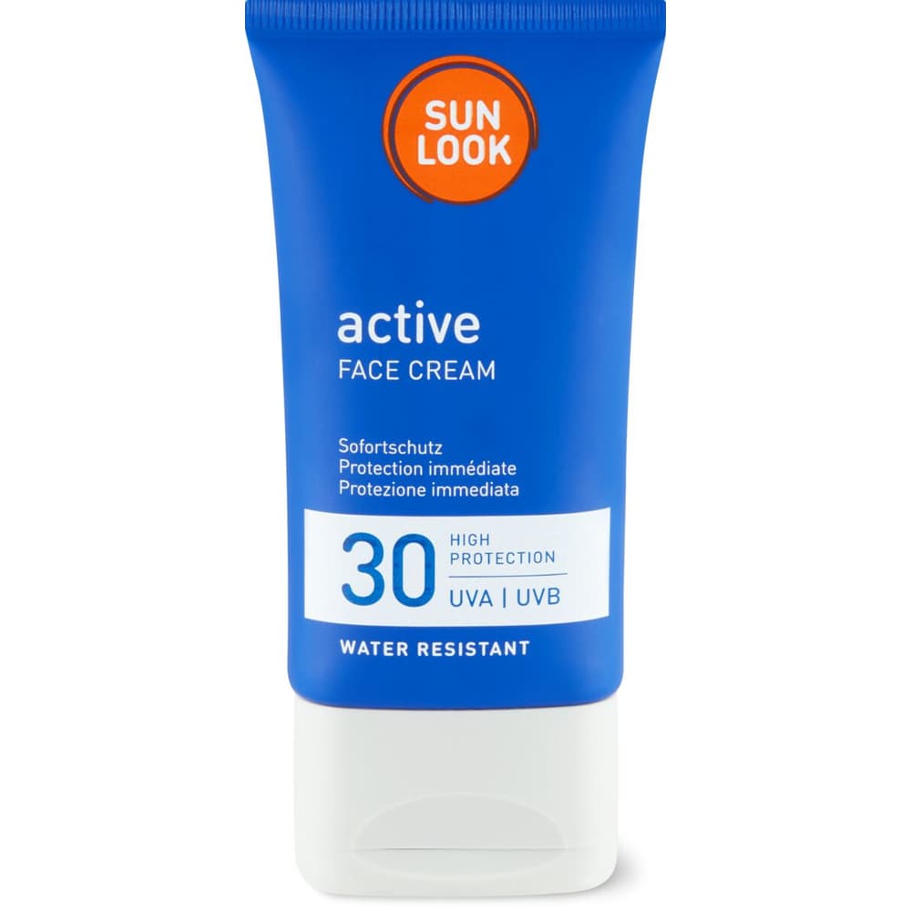 Sun Look Active · Sunscreen for face · SPF30 • Migros
