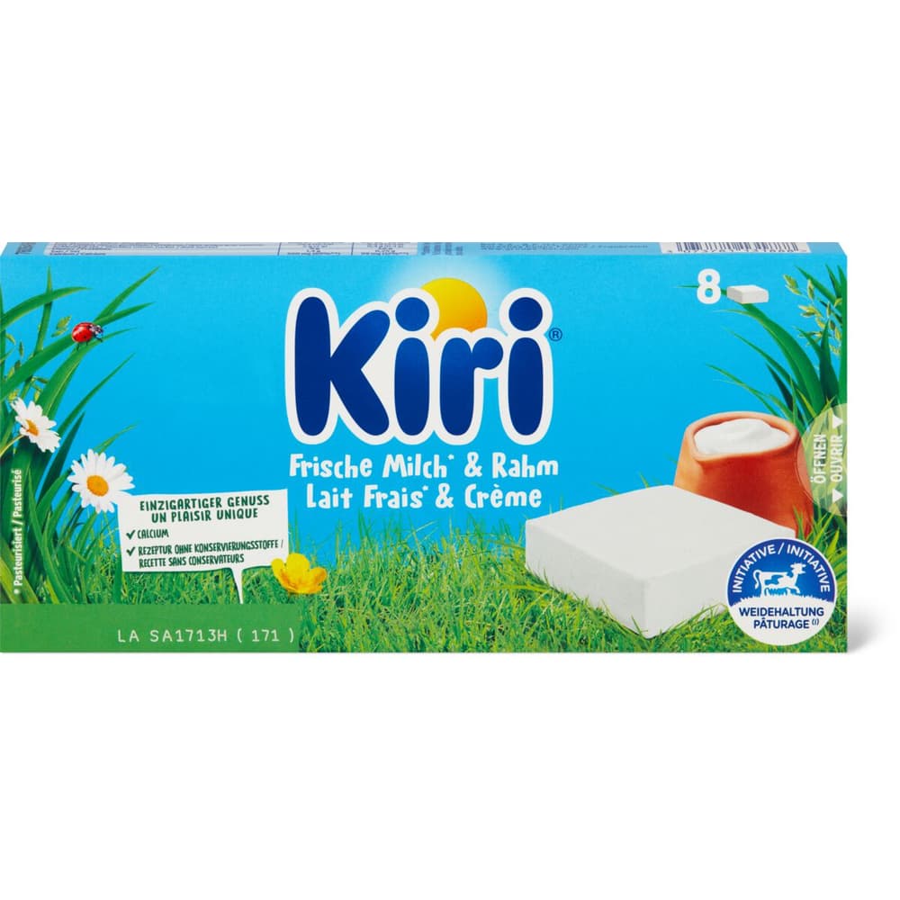 Kiri · French cream cheese spread · double cream • Migros