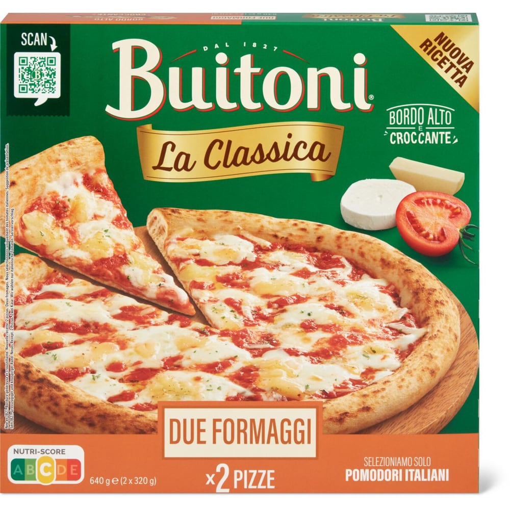 Buitoni la Classica Pizza Due Formaggi • Migros
