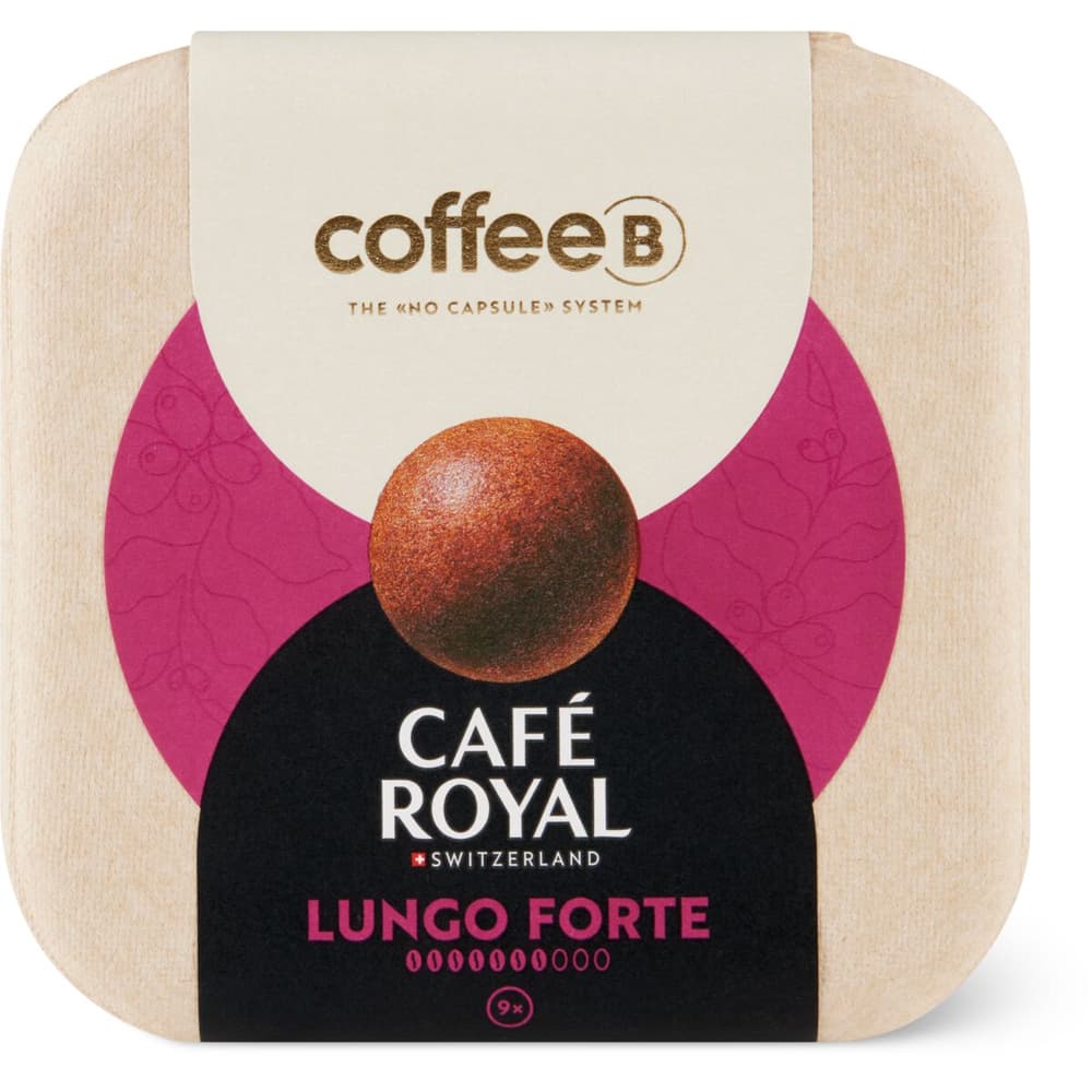 CoffeeB By Café Royal · Kaffeebälle · Lungo Forte. Intensität: 7/10 ...