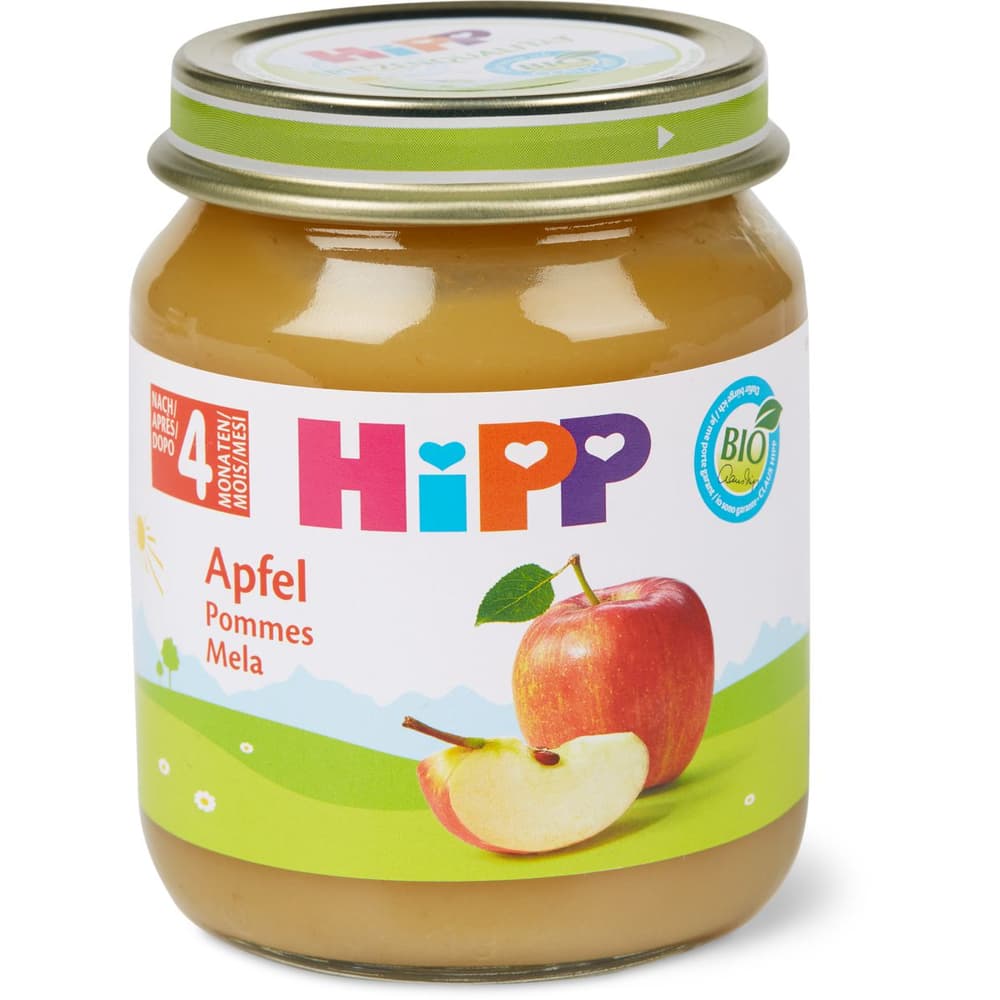 HiPP Bio · Babygläschen Apfel · Ab 4 Monaten • Migros