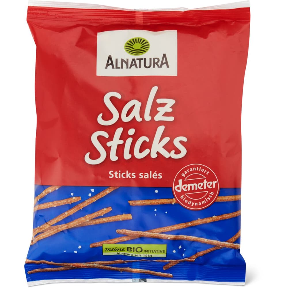Alnatura · Wholemeal salt sticks • Migros