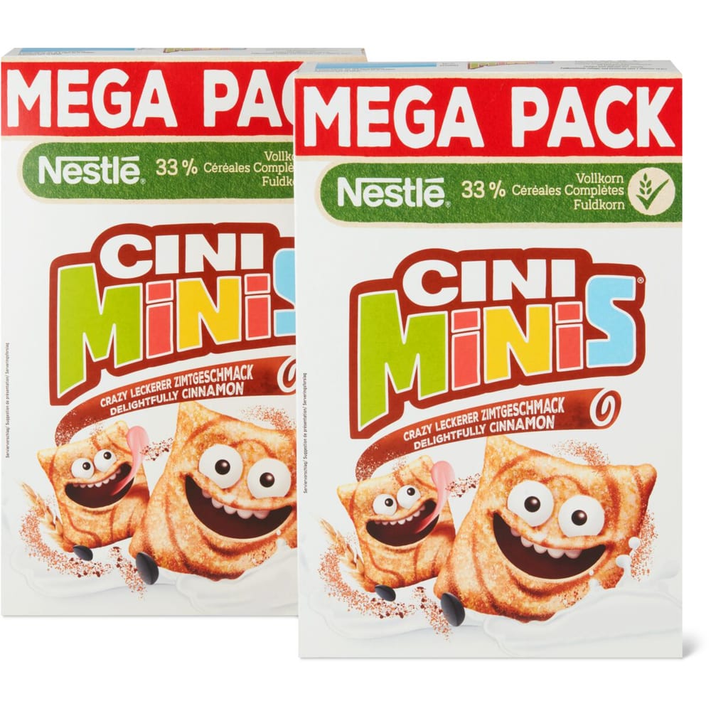 Cini-Minis · Cereals made from whole wheat and rice, with cinnamon ...