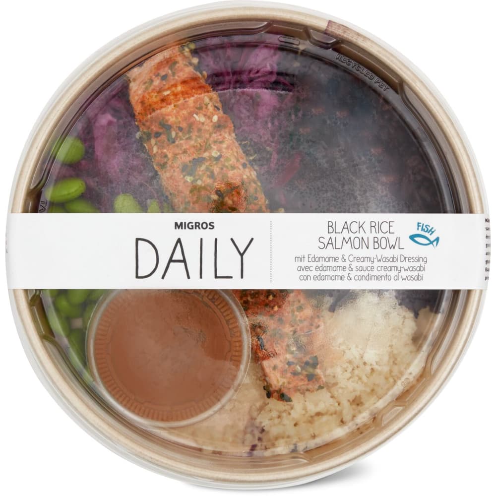 Migros Daily Rice Salmon Bowl • Migros