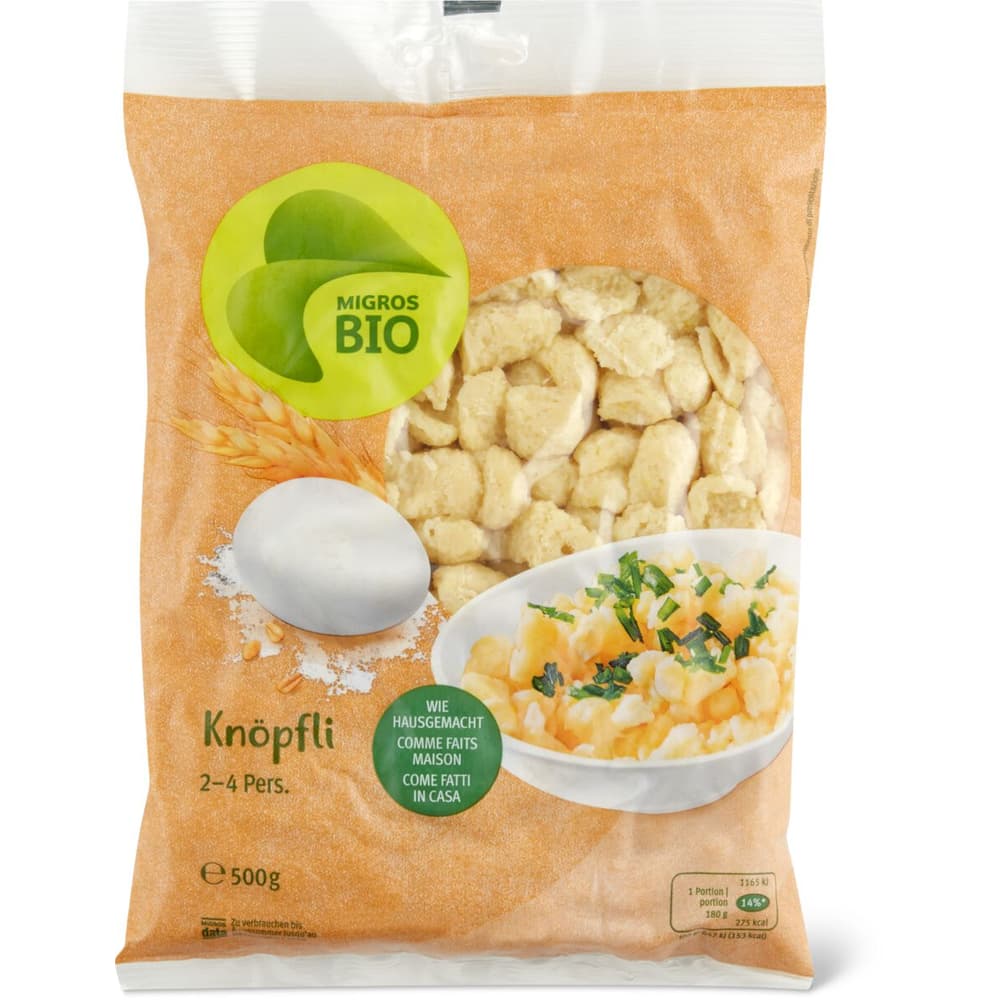 Migros Bio · Knöpfli • Migros Online