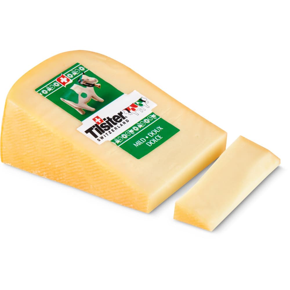 Tilsiter · Schweizer Halbhartkäse, vollfett, aus pasteurisierter Milch ...