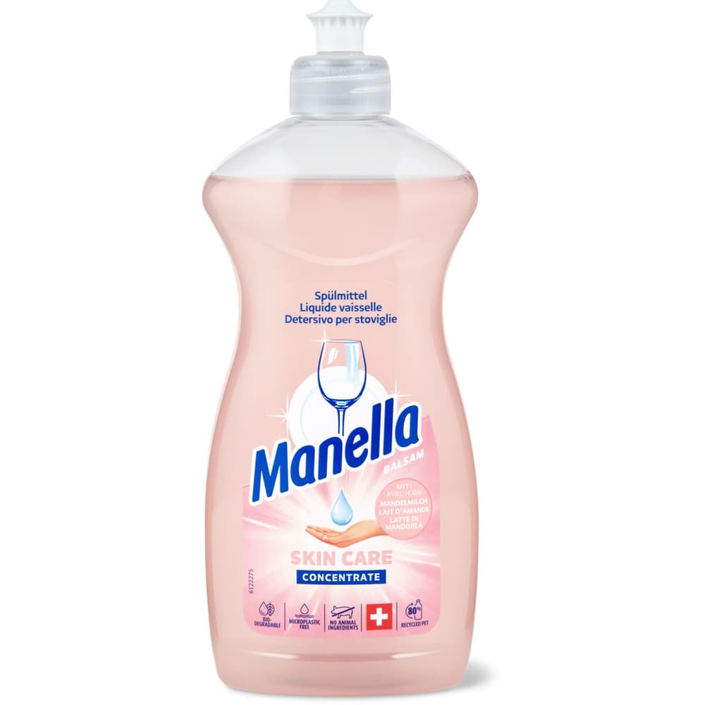 Manella Balsam · Washing-up liquid · With almond milk • Migros