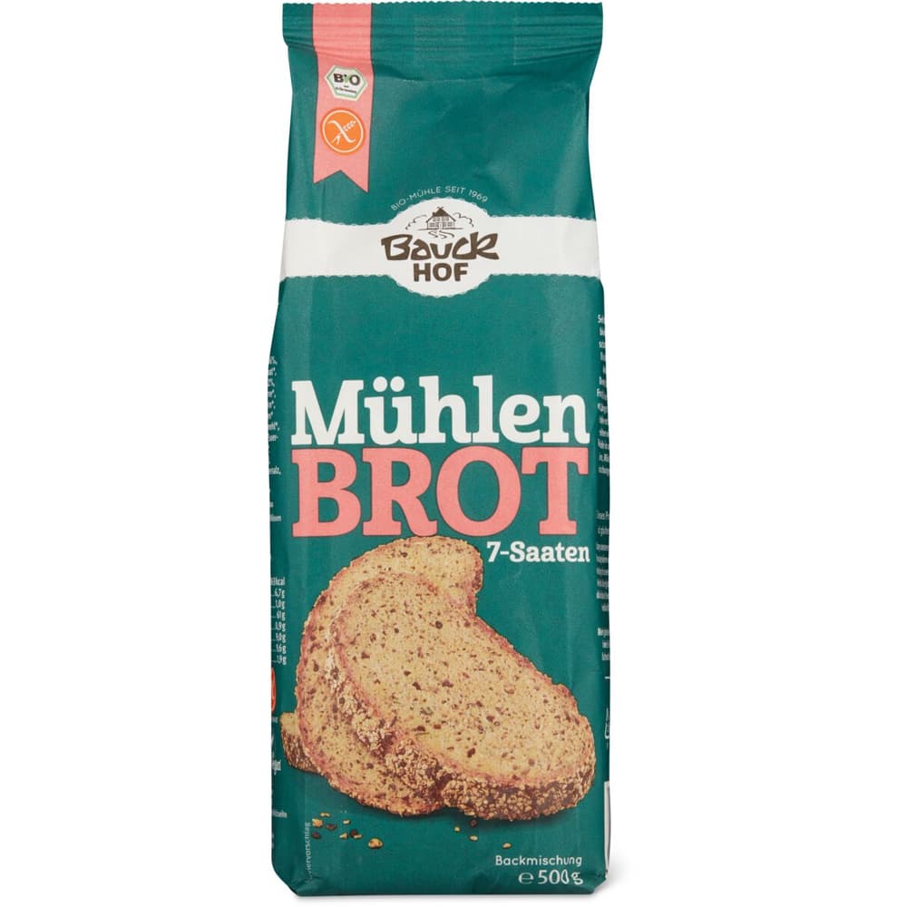 Kaufen Bauckhof · Brotmehlmischung · 7-Saaten • Migros
