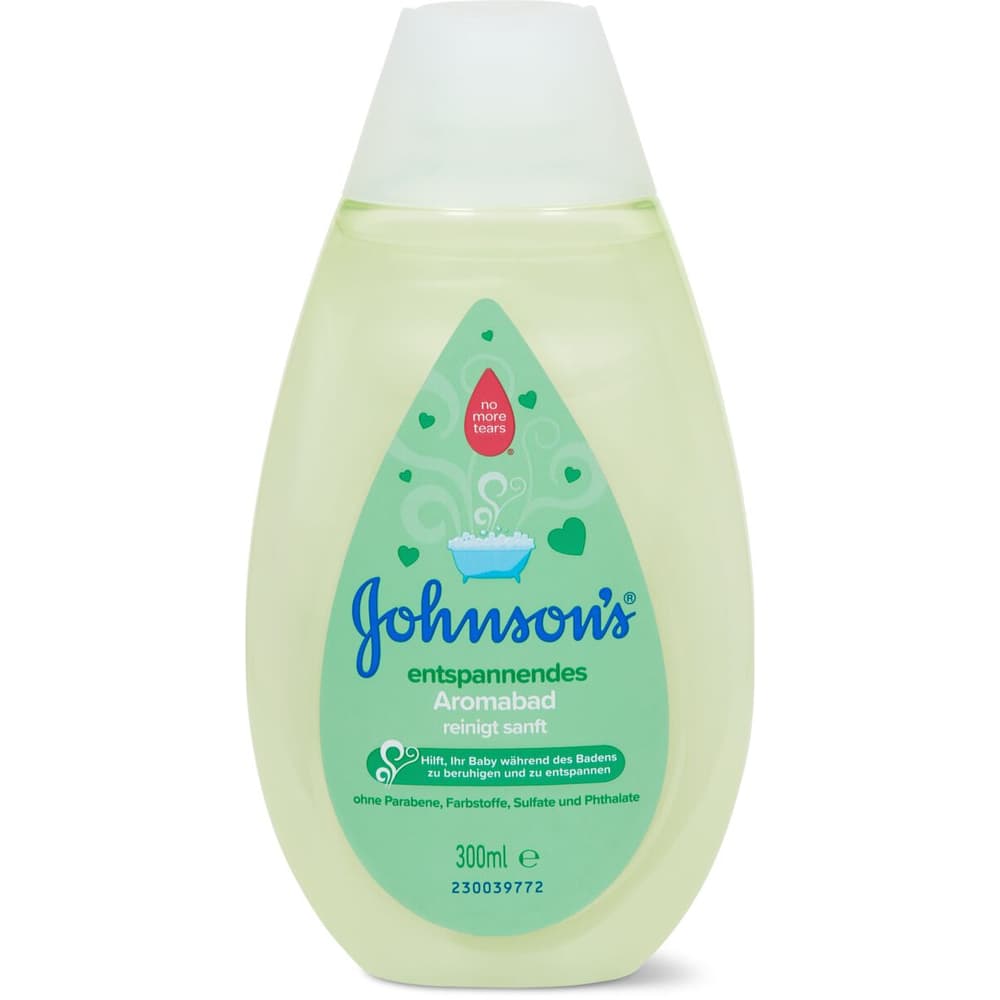 Johnson's Baby · Foam bath for babies · aromatic & relaxing • Migros