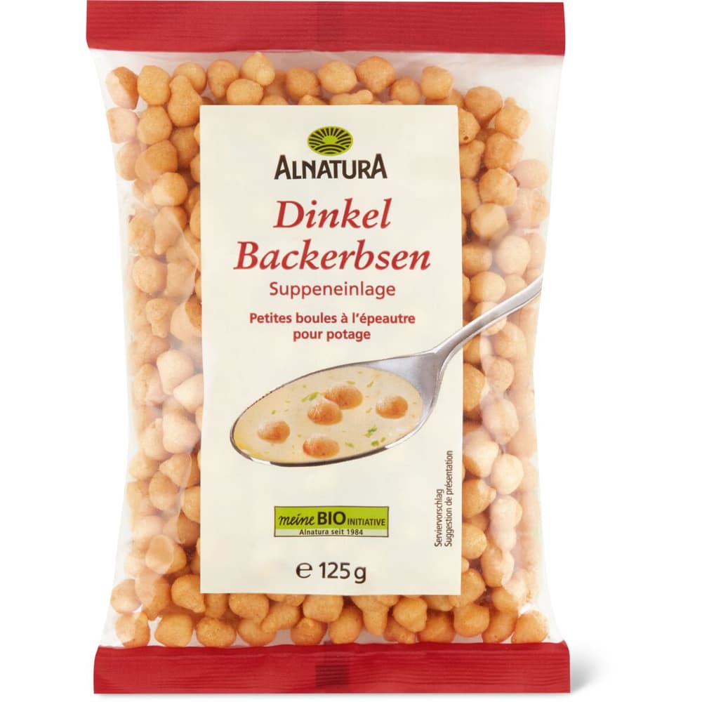 Alnatura · Dinkel Backerbsen • Migros