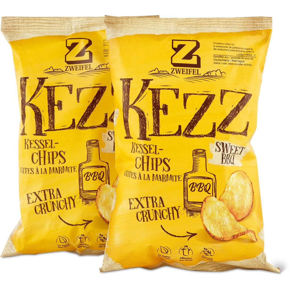 Zweifel Kezz · Kesselchips · Barbecue • Migros Online