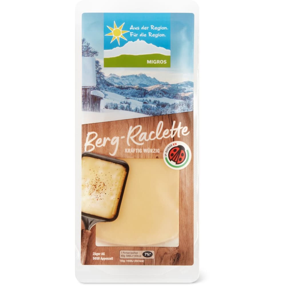 Raclette de montagne en tranches • Migros