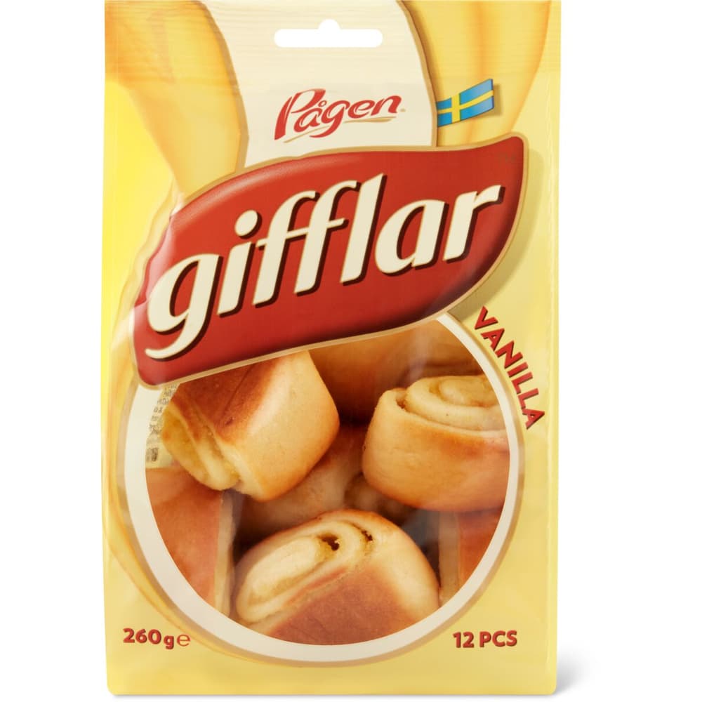 Pagen Gifflar Vanille • Migros