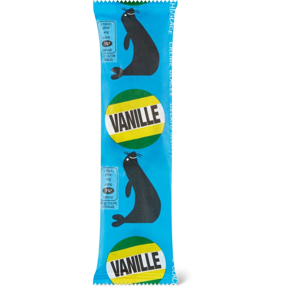 Seehund-Family Crème glacée Vanille • Migros