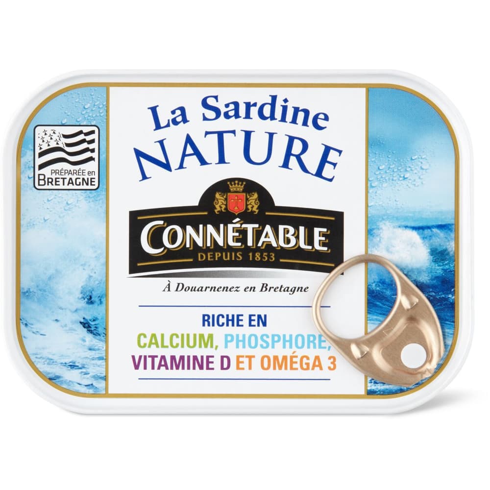 Connetable Sardines Naturel entier • Migros