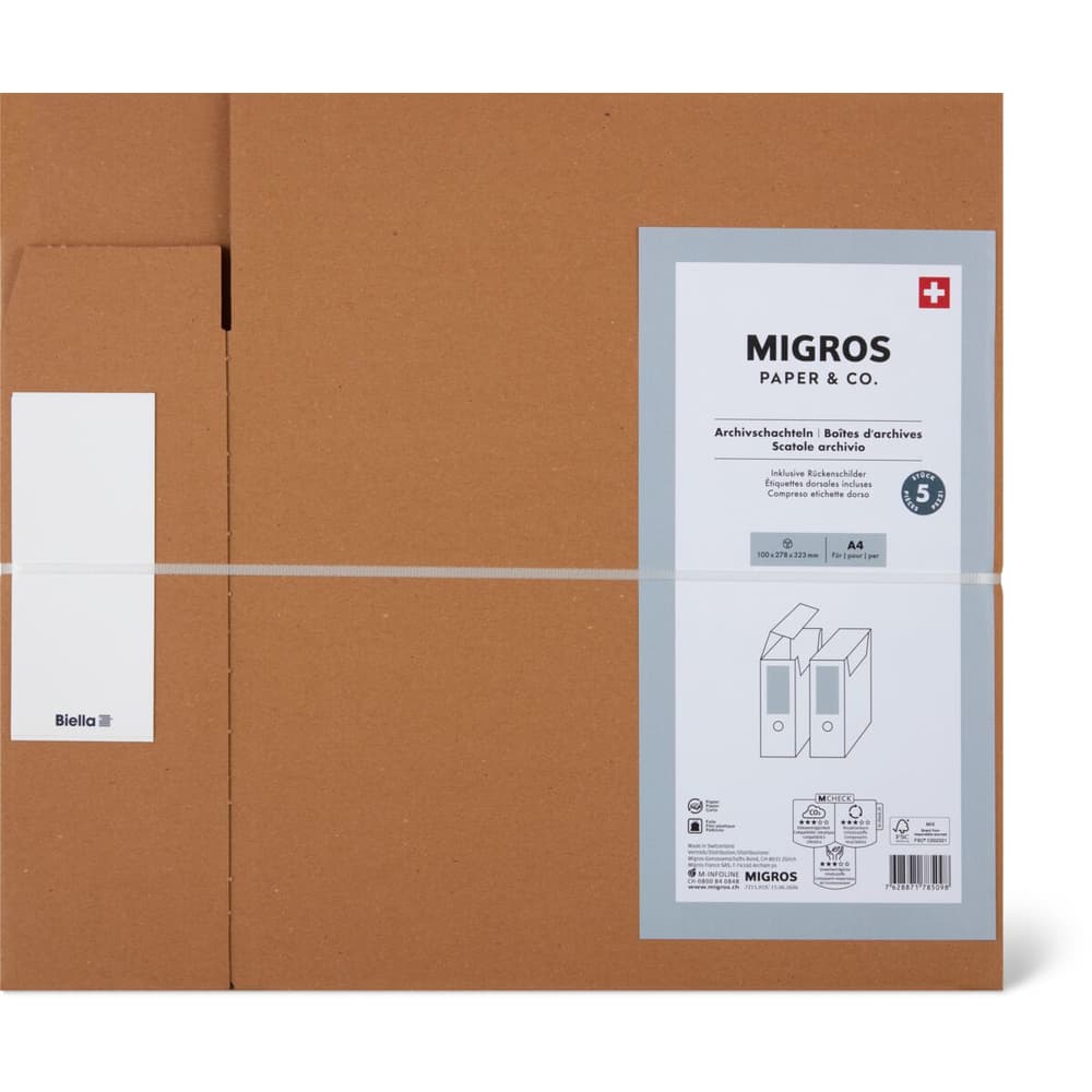 Archive box • Migros