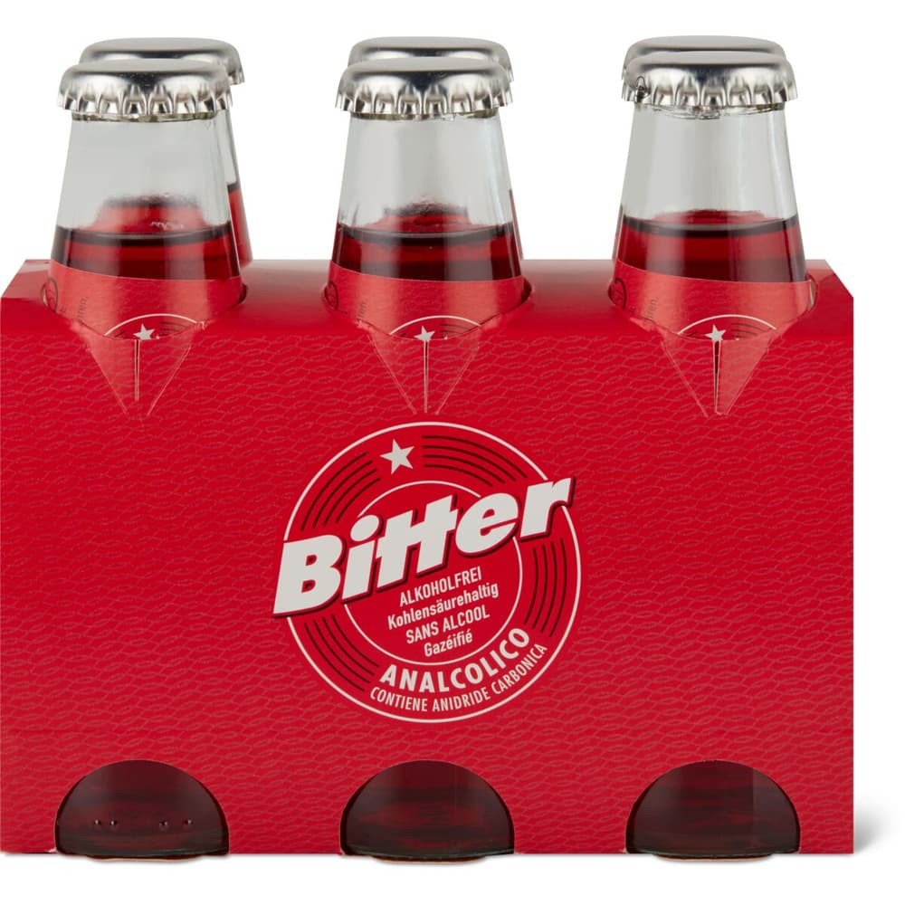 Apéritiv Bitter · Alcohol-free beer · Carbonated, pasteurized • Migros
