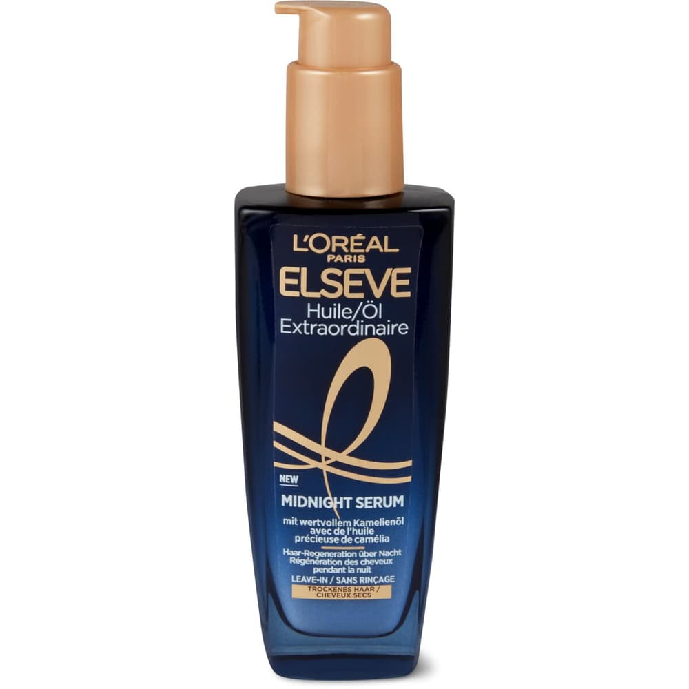 L'Oréal Paris Elseve Huile extraordinaire · Haarserum · Trockenes Haar ...