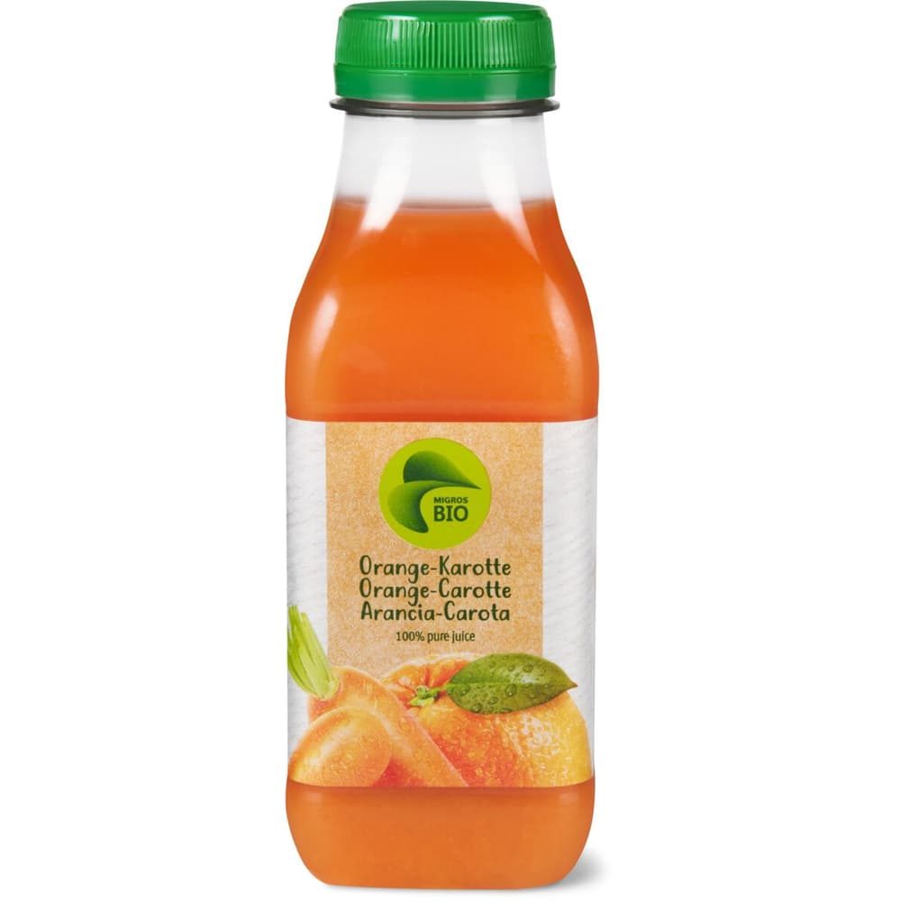 Migros Bio · Jus d'orange-carotte • Migros