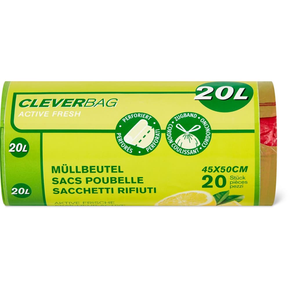 Migros Clean · Cleverbag 20L Aktive Frische • Migros