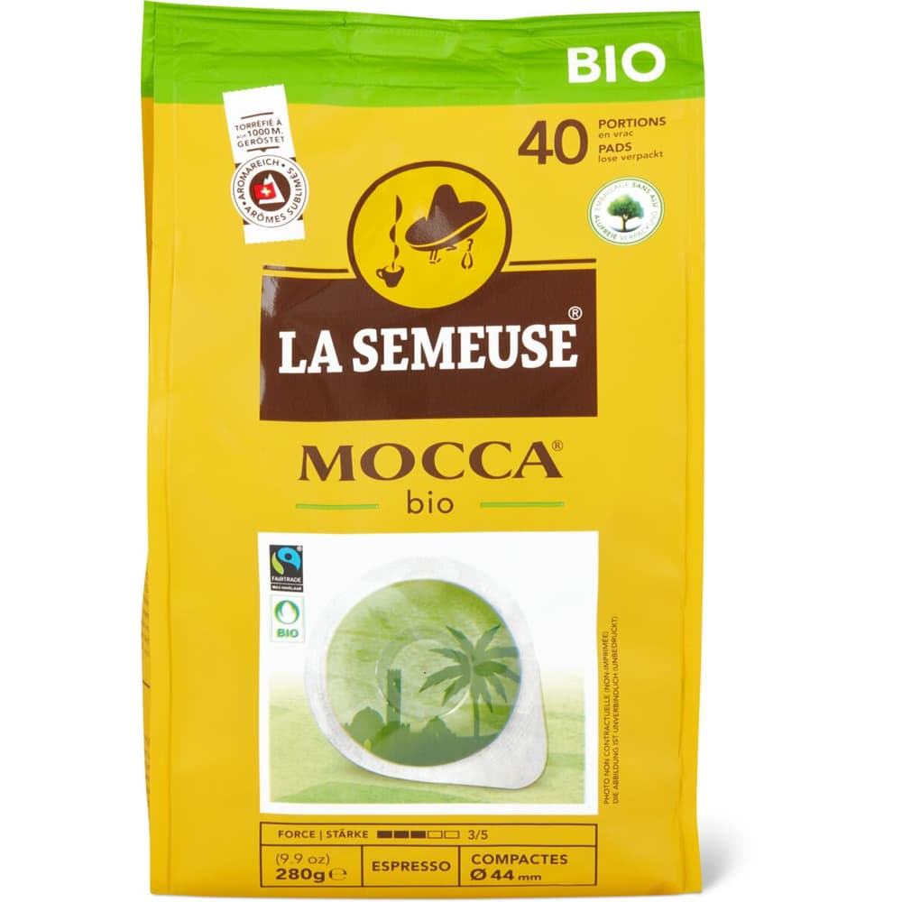 Bio La Semeuse Mocca 40 Pads • Migros