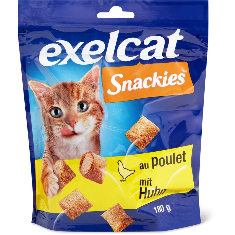 Exelcat Snackies · Snack pour chat · poulet • Migros
