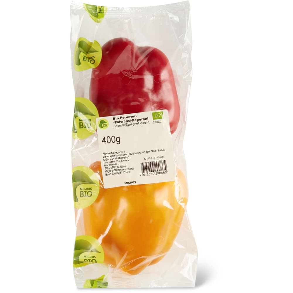 Migros Bio · Peperoni • Migros