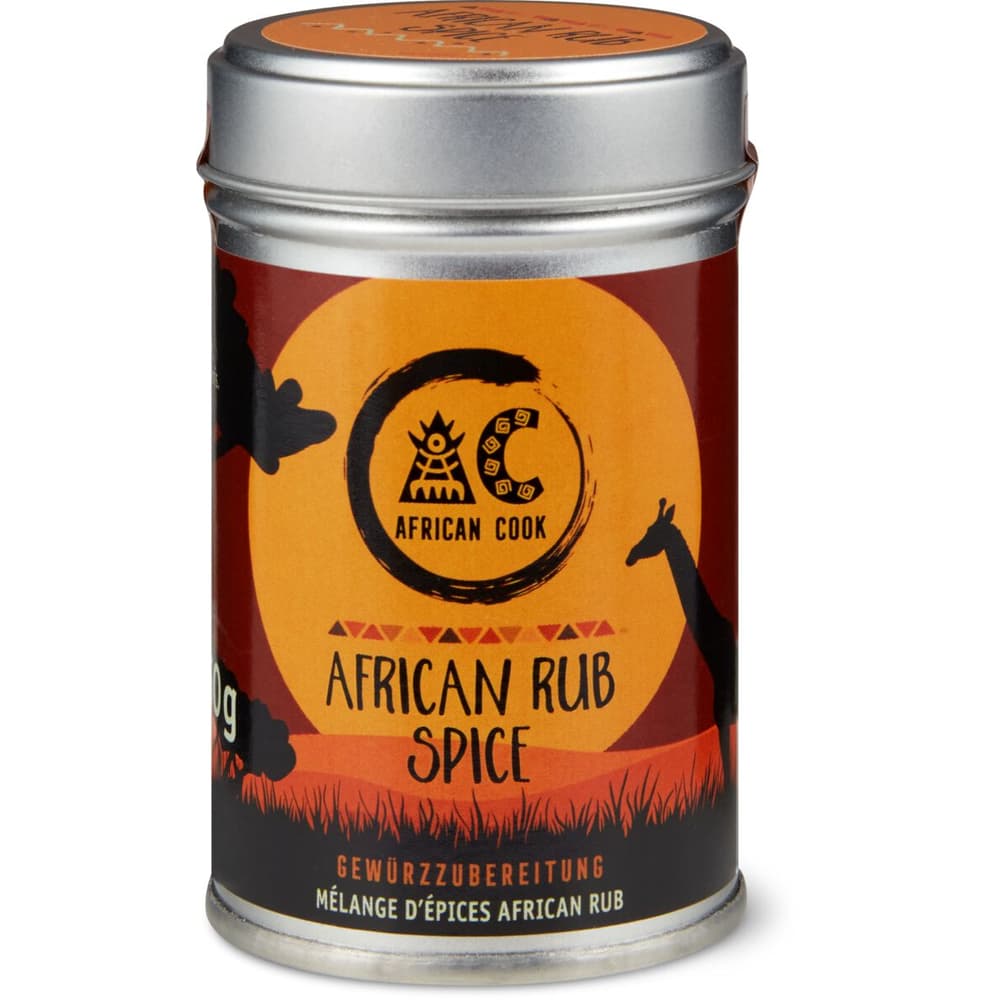 African Cook · Gewürzmischungen · African Rub • Migros