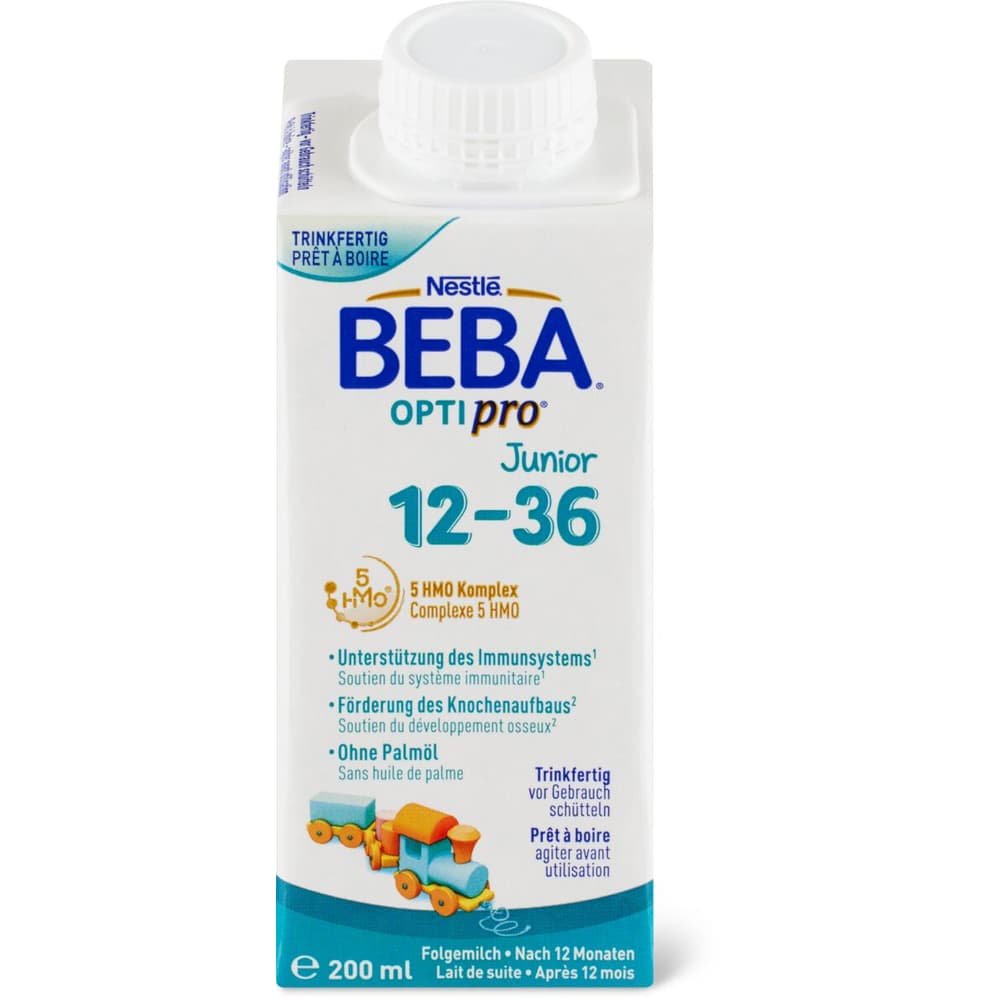 Nestlé · Nestlé Beba Optipro Junior ready to drink • Migros