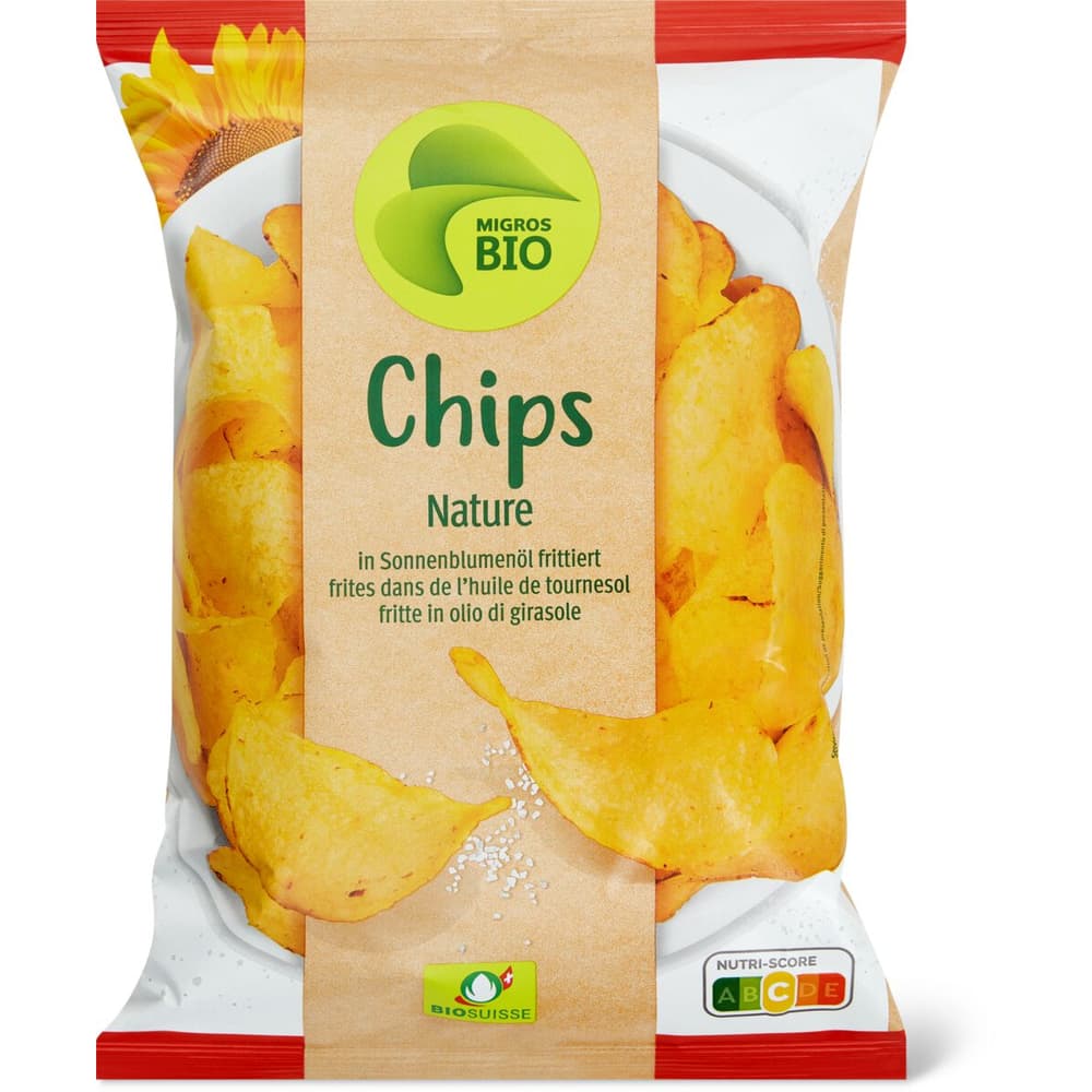 Buy Bio · chips · Plain • Migros