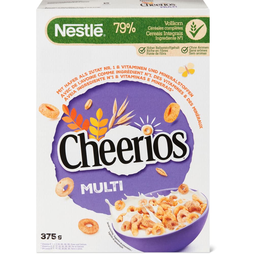 Cheerios · Wholegrain breakfast cereals • Migros