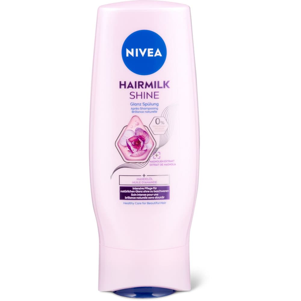 Nivea Natural Shine · Conditioner · Dull and dry hair • Migros