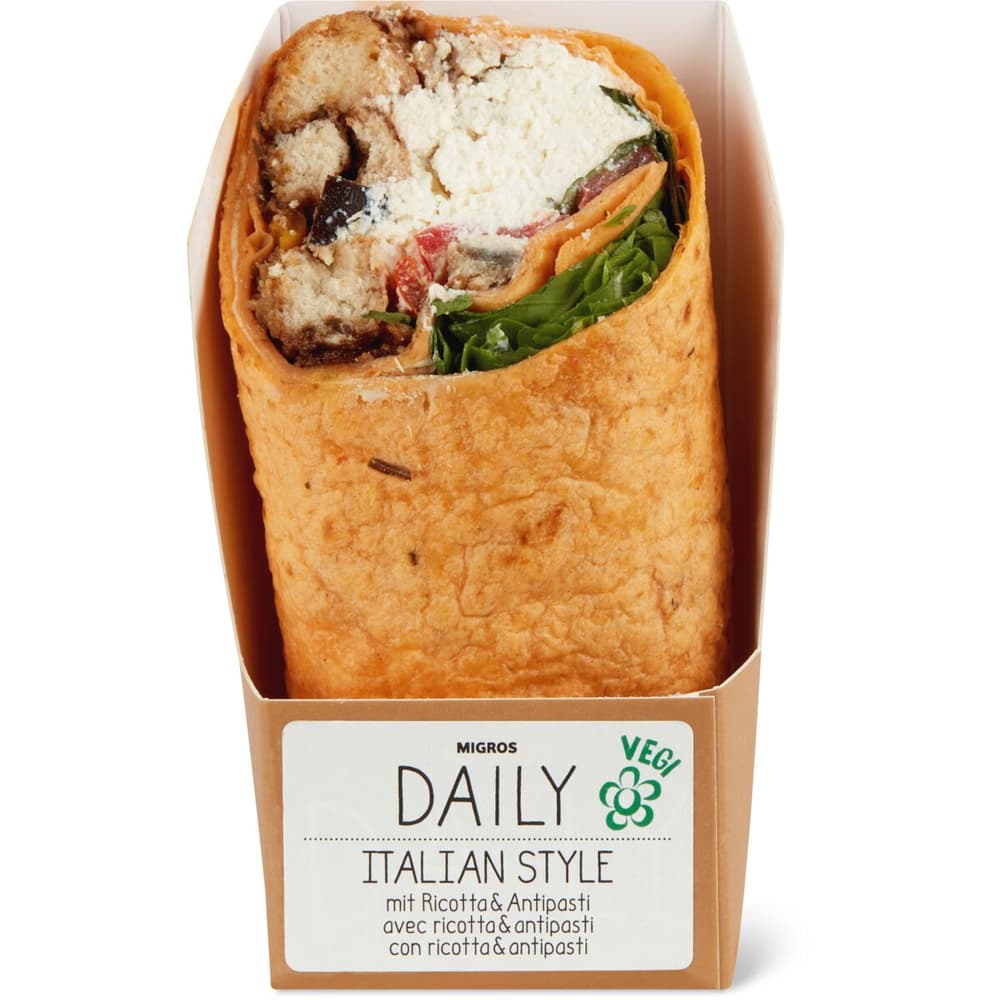Migros Daily · Migros Daily Wrap Italian Style • Migros