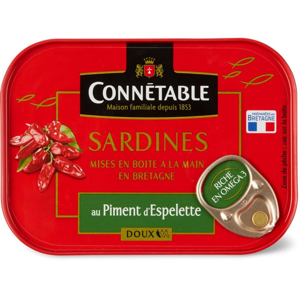 Connetable Sardines au piment d'espelett • Migros